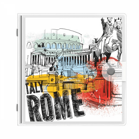 Italy Rome Landscape Roman Theater Photo Album Wallet Wedding Family ...
