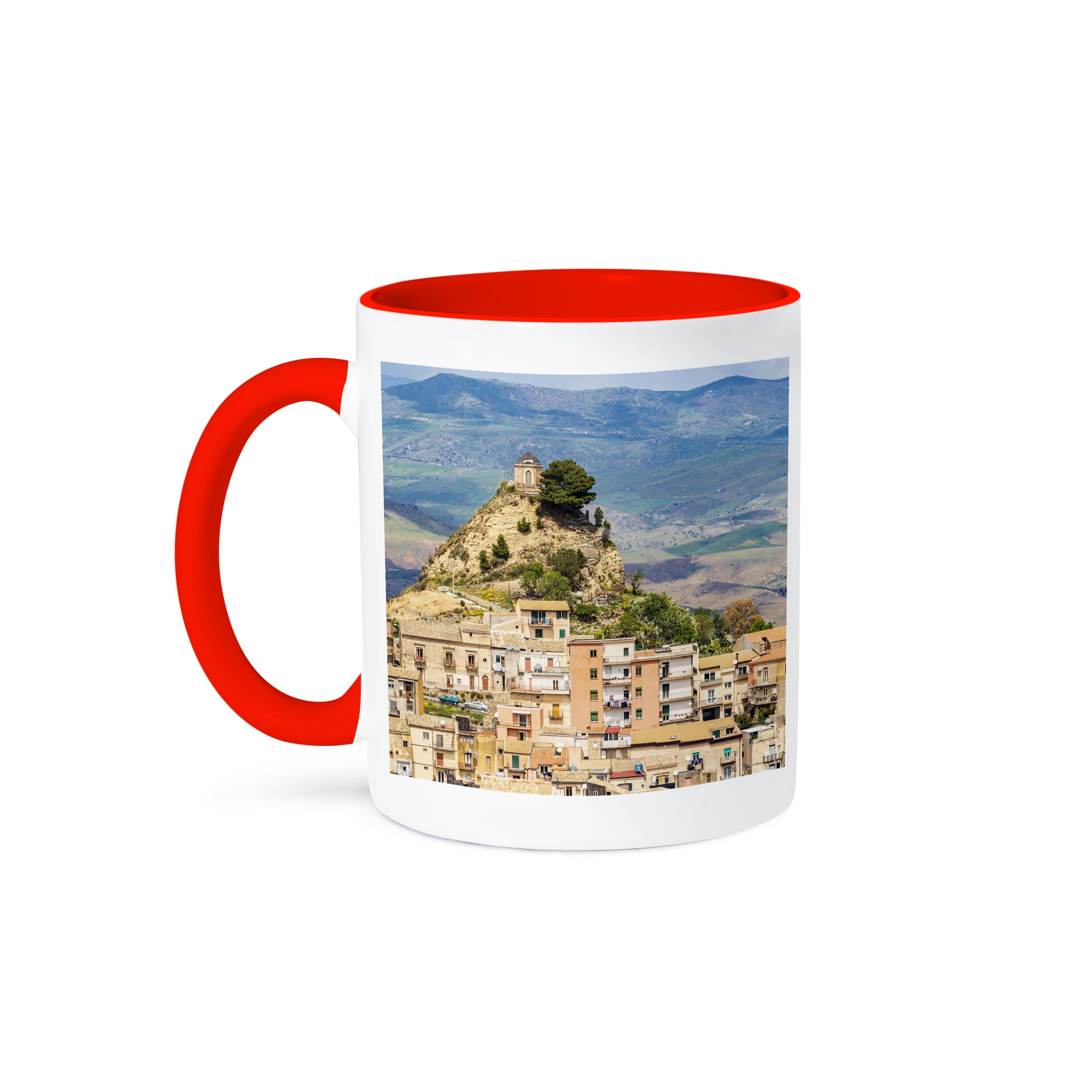 Italy, Sicily, Enna Prov. Centuripe. Ancient Town In Eastern Sicily ...