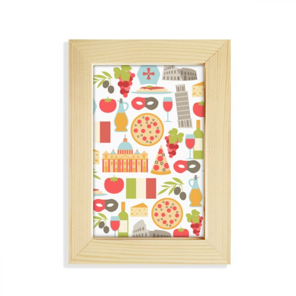 Italy The Leaning Tower of Pisa Roman Desktop Display Photo Frame ...