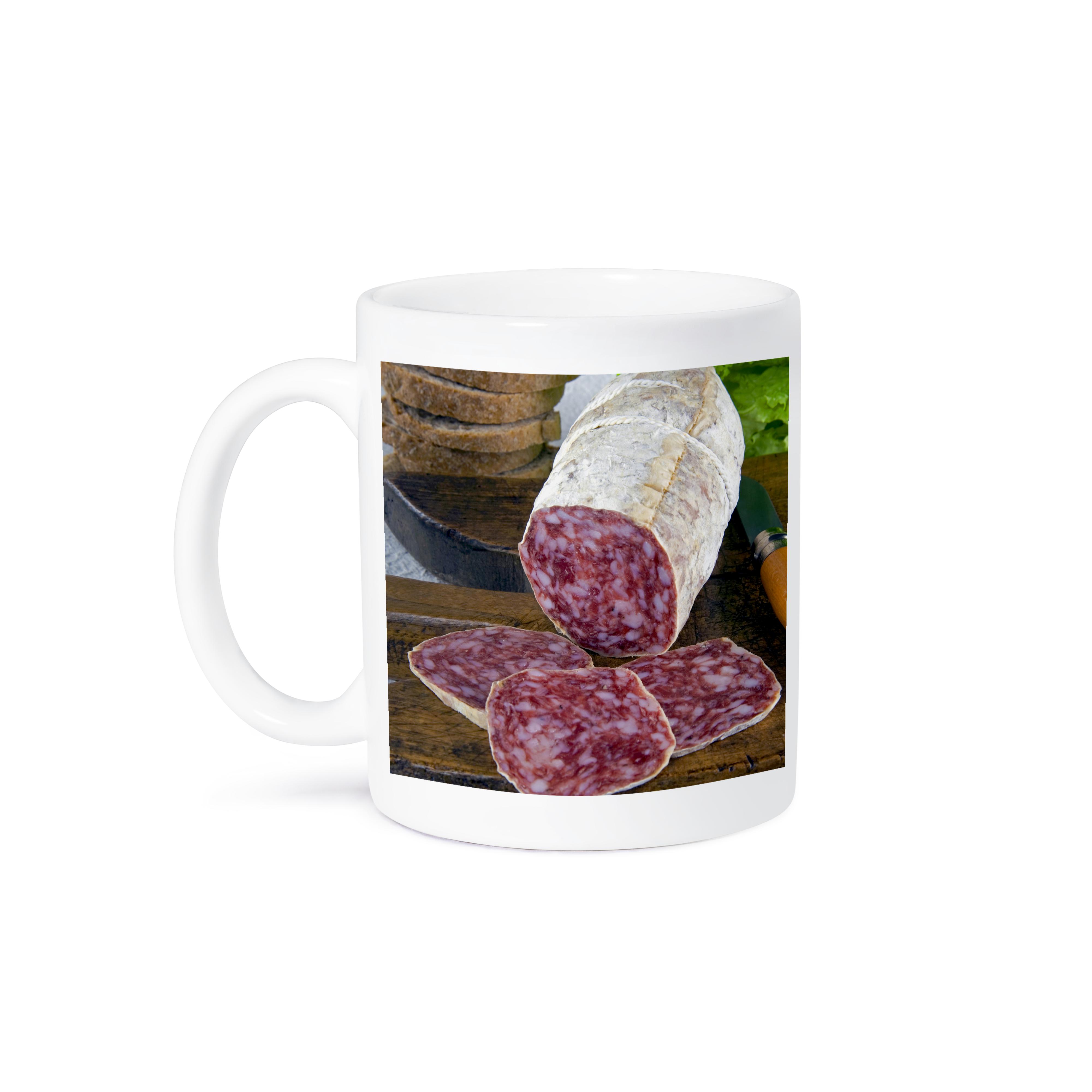 Italy, Tuscany, Cuisines, Tuscan Salame - Eu16 Nto0102 - Nico Tondini ...