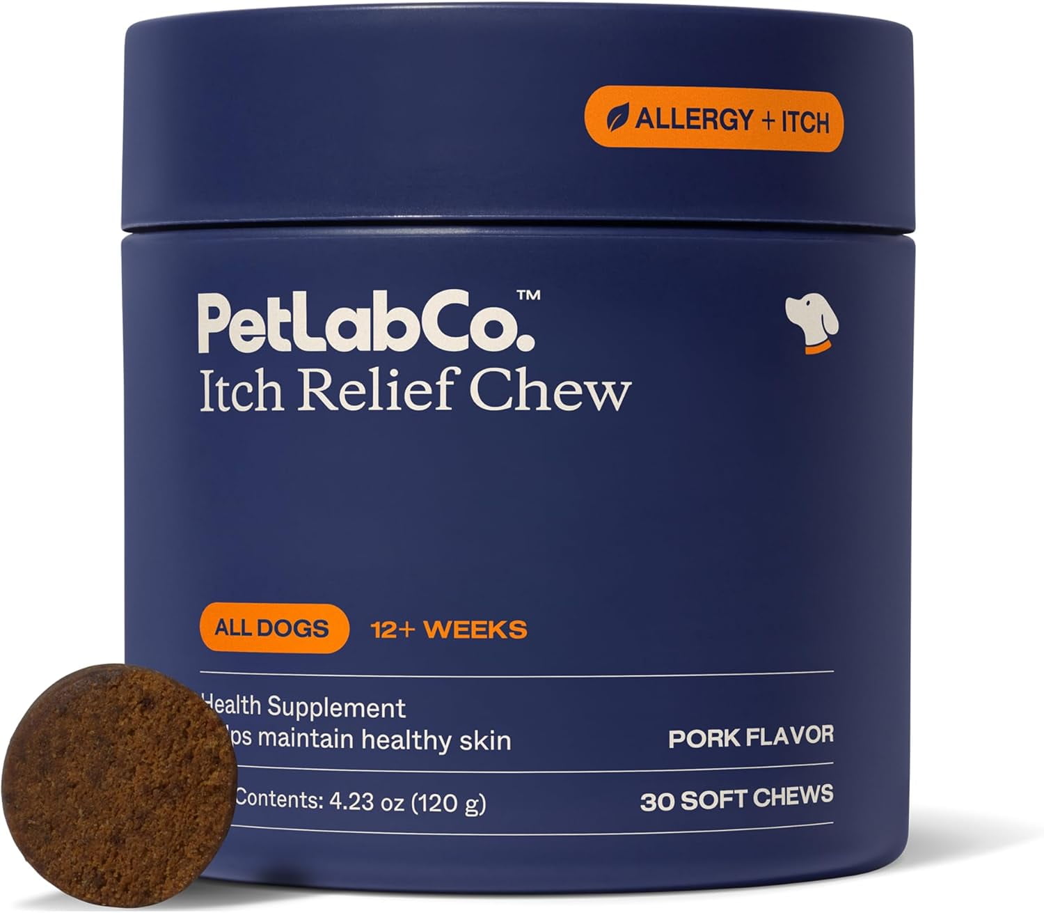 Itch Relief Chews - Support for Dry, Occasionally Itchy Skin & Coats - Formulated with Turmeric ...