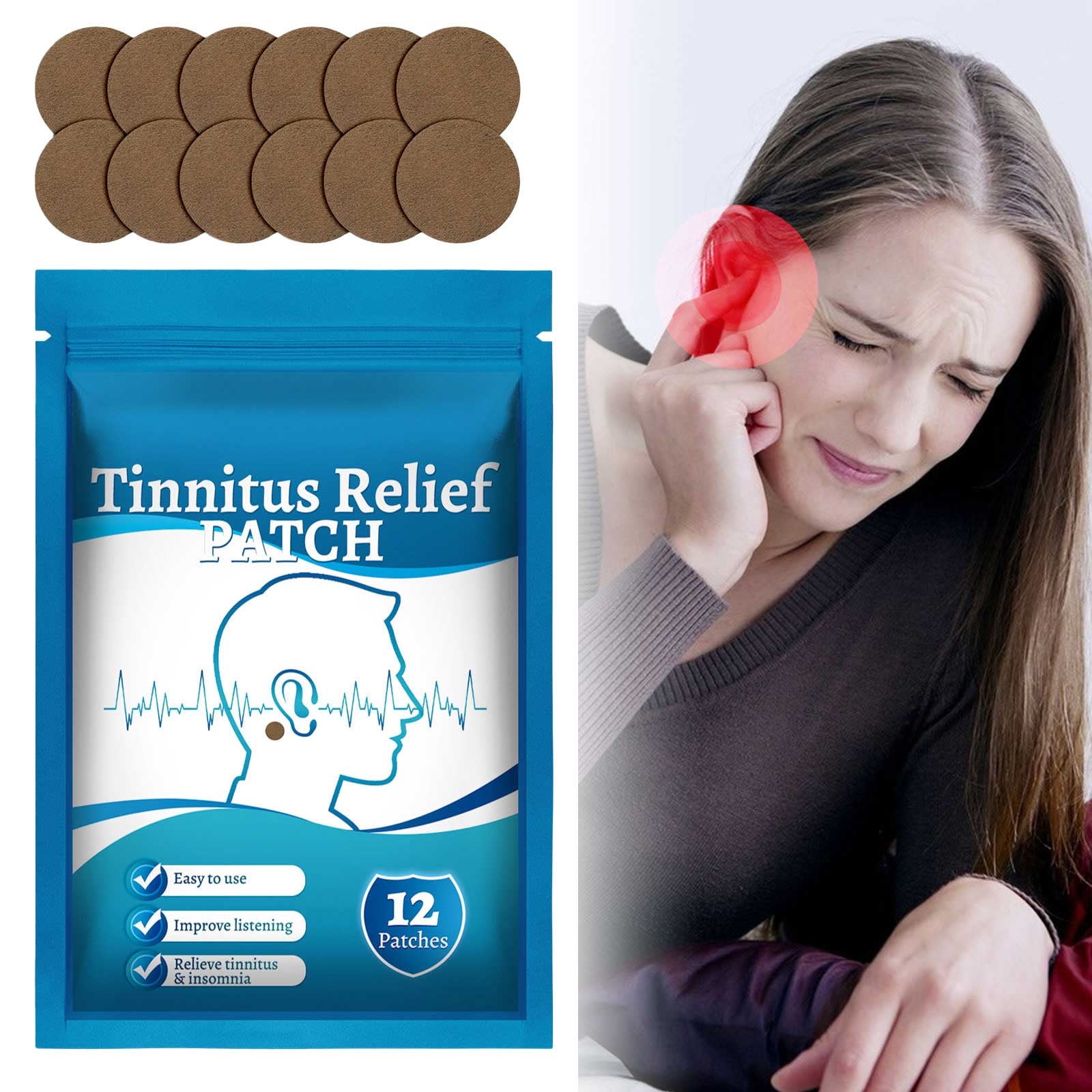 Itch Relief Tinnitus Tinnitus Natural Tinnitus Of Patch To Discomfort ...