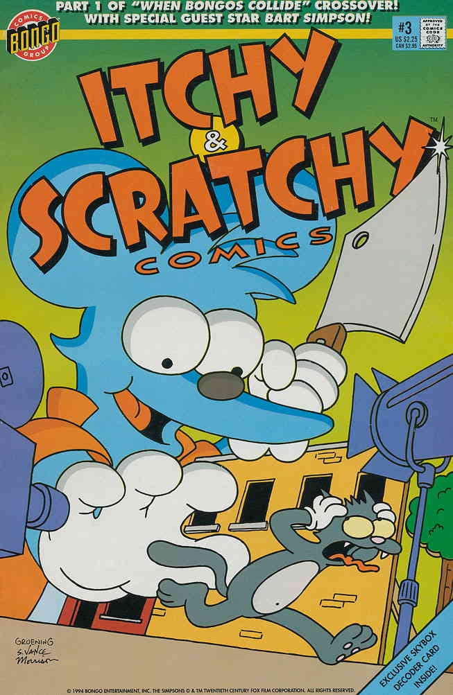 Itchy And Scratchy Comics #3 VF ; Bongo Comic Book - Walmart.com