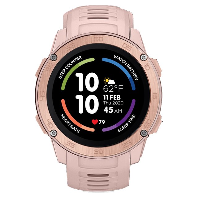 Itech Gladiator Male Adult Smart Watch, Compatible w/ Iphone & android ...
