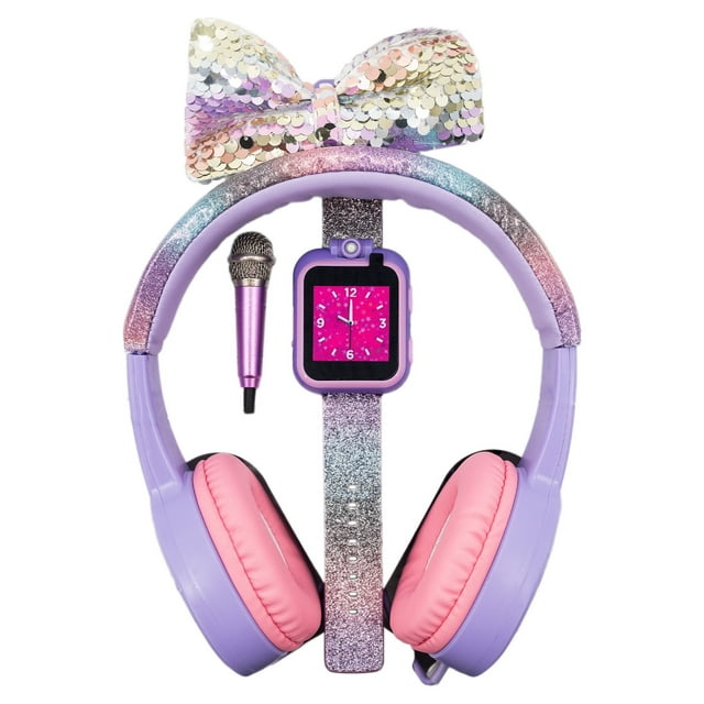 Itech Jr Unisex Kids Smartwatch with Mini Mic & Headphones - Walmart.com