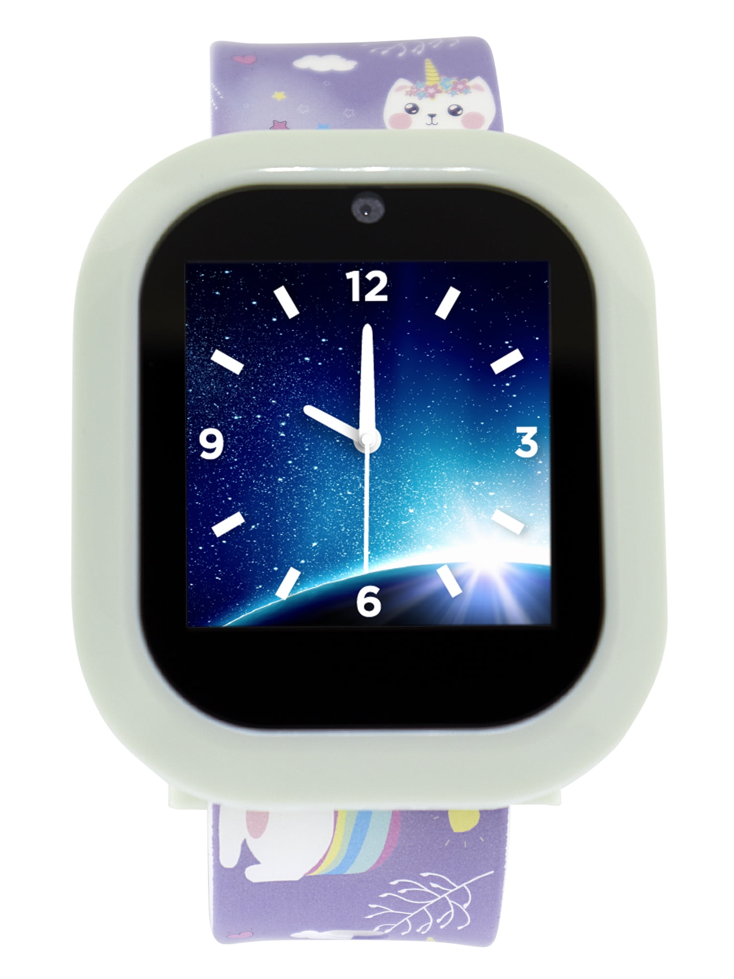 Itech Junior Kids Girls Caticorn Bluetooth Enabled Smartwatch with ...