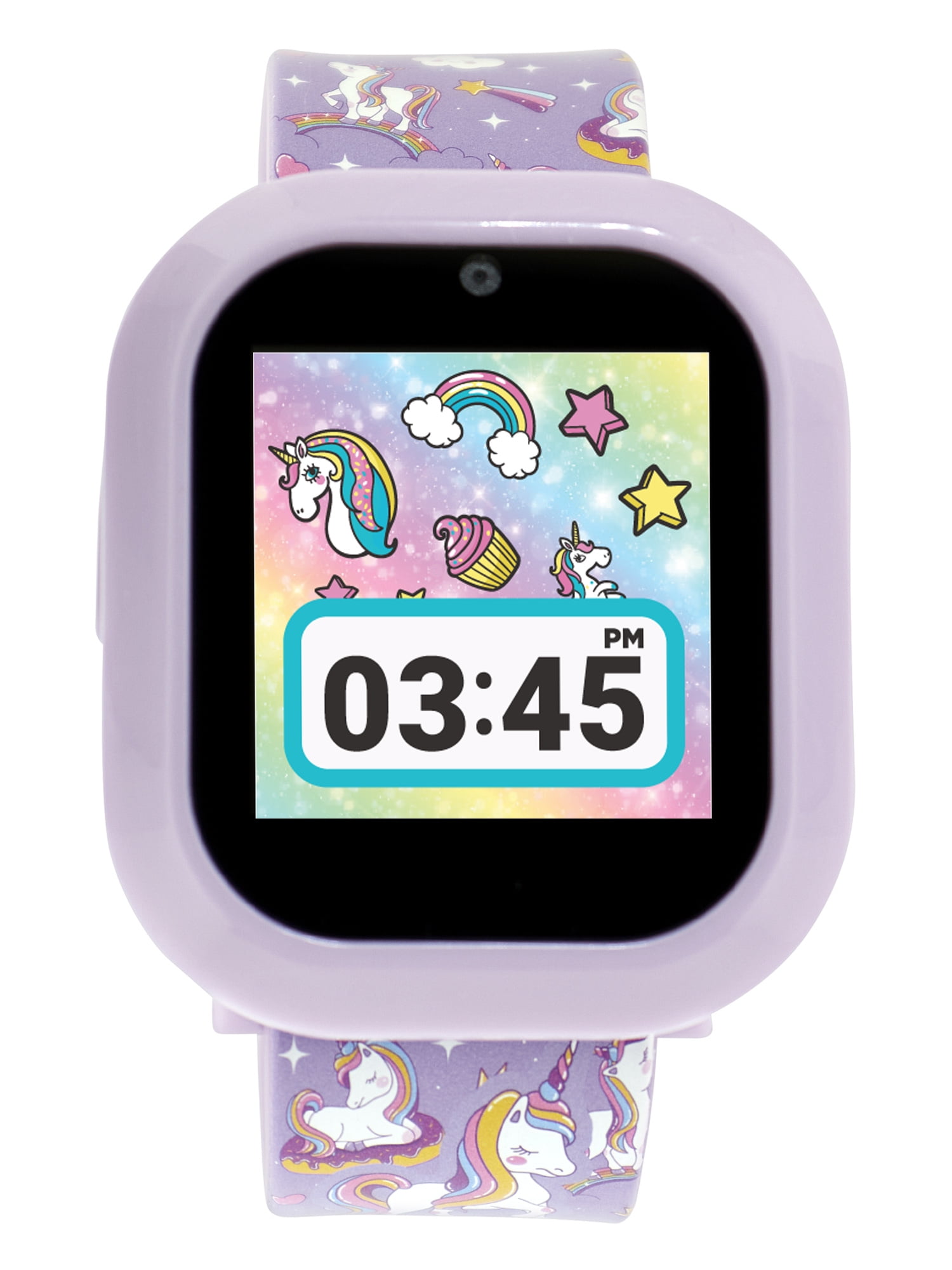 Itech Junior Kids Girls Unicorn Bluetooth Enabled Smartwatch with ...
