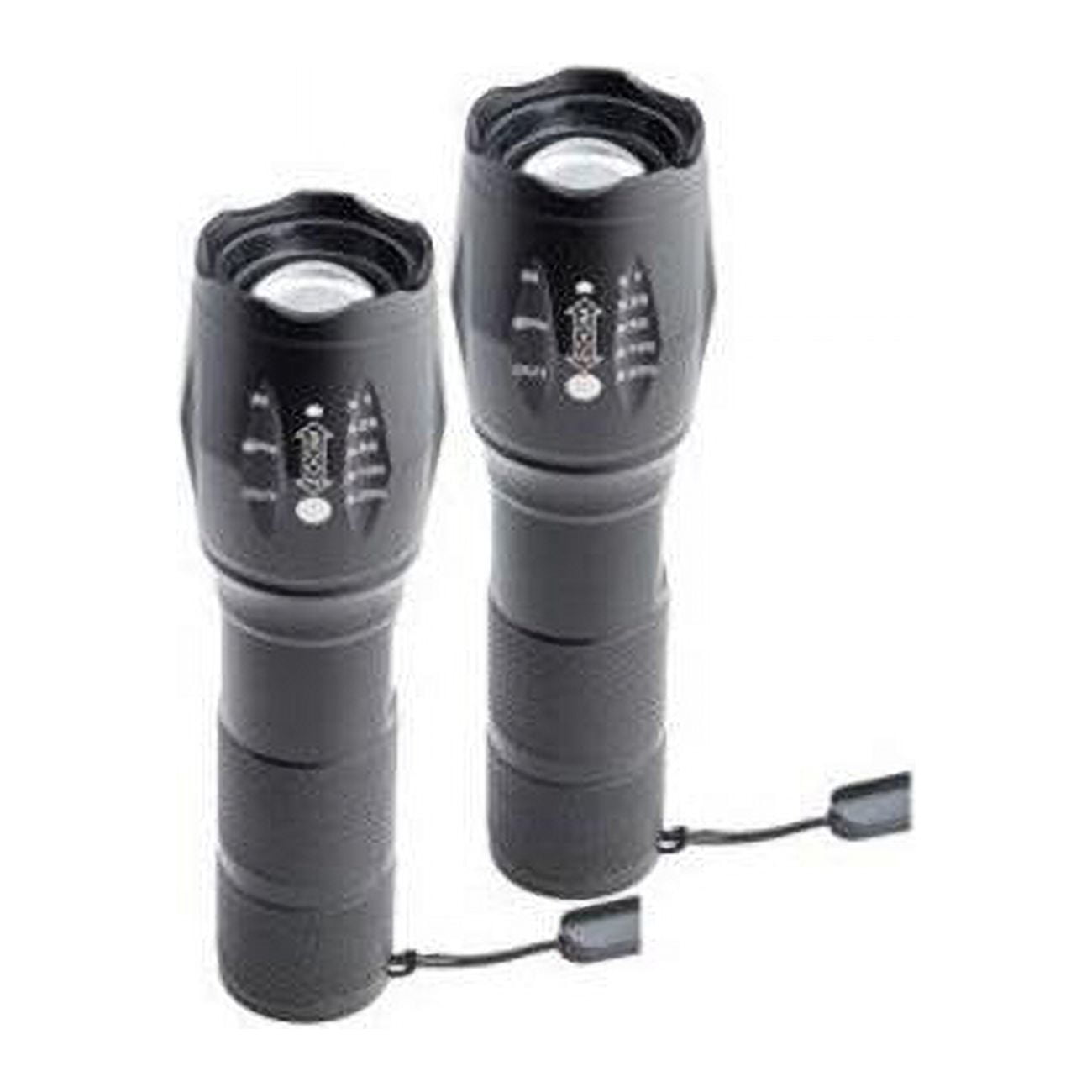 Itek 2TZF60706 MegaLight Tactical LED Flashlight - Pack of 2 - Walmart.com