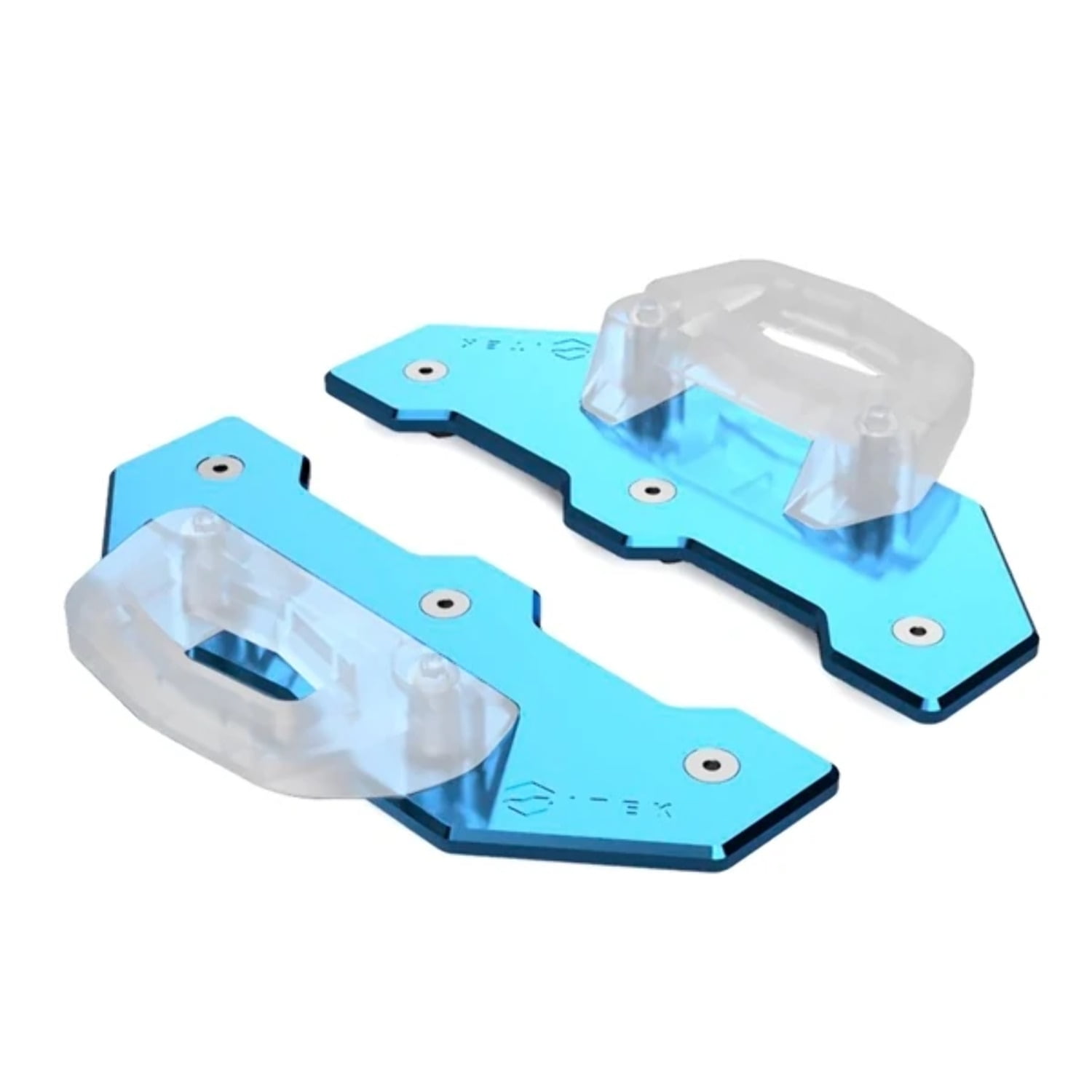 Itek 335025 Link-It Adapters with T-Slot - Turquoise - Walmart.com