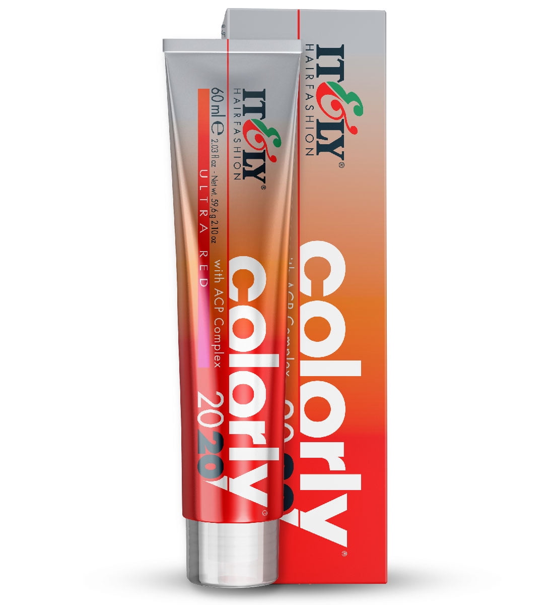 Itely Hairfashion Colorly 2020 Ultra Red w ACP Complex - 7U/RF Ultrared ...