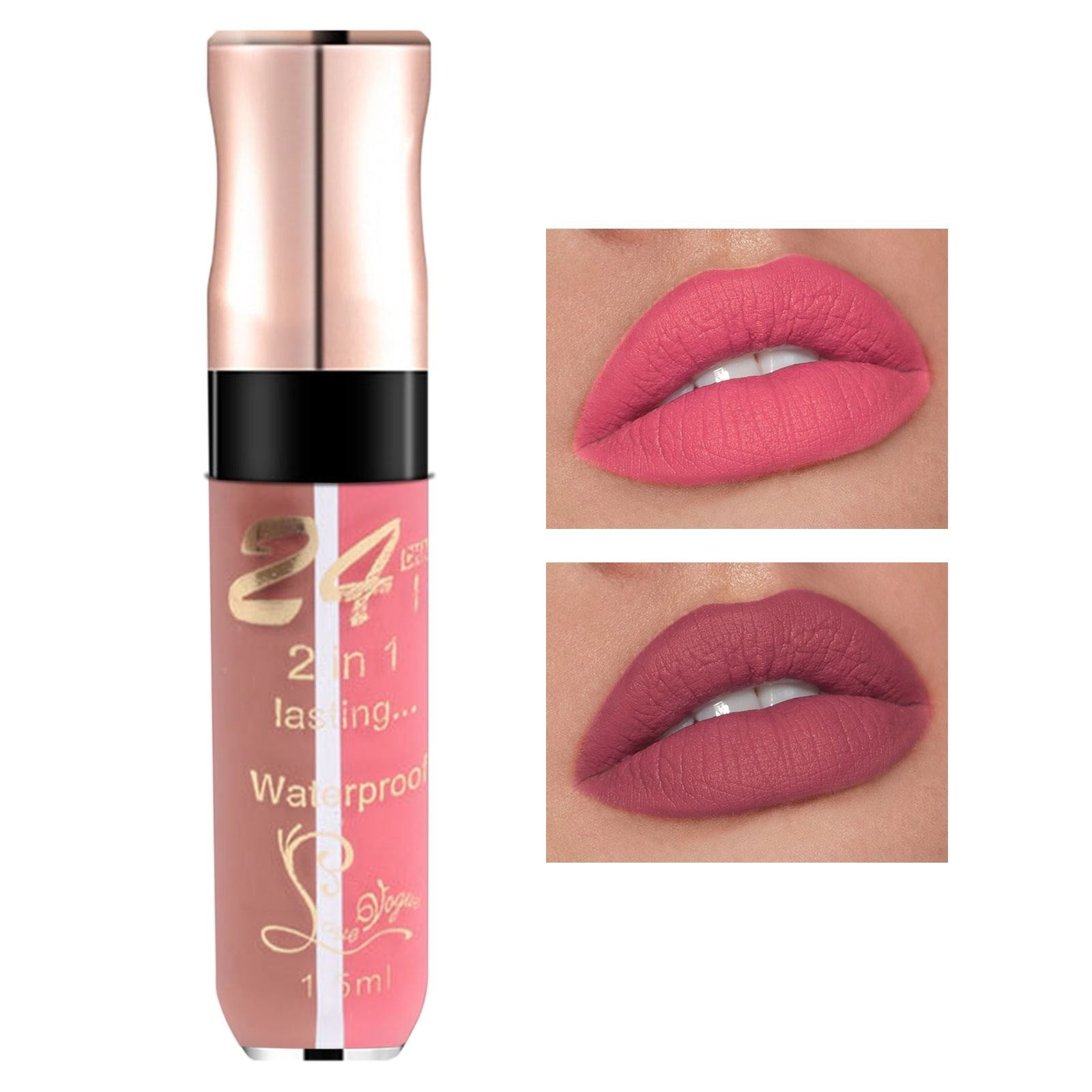 Items under 2 Caramel Bars Moisturizing Lipstick Girl Lip Plumper Make ...