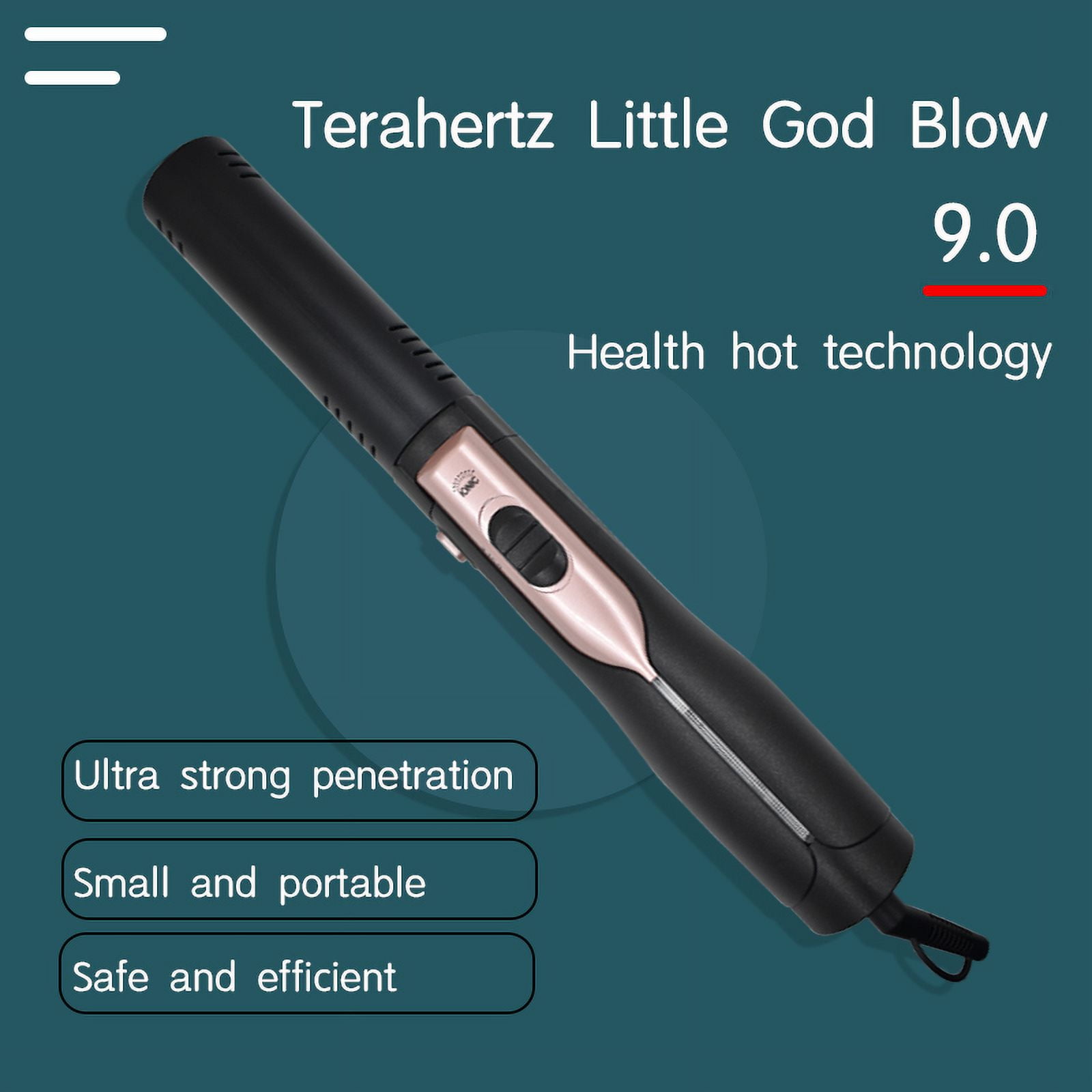 Itera Care 600W 50/60Hz Terahertz Blue Light Magnetic Unit Relief Back ...
