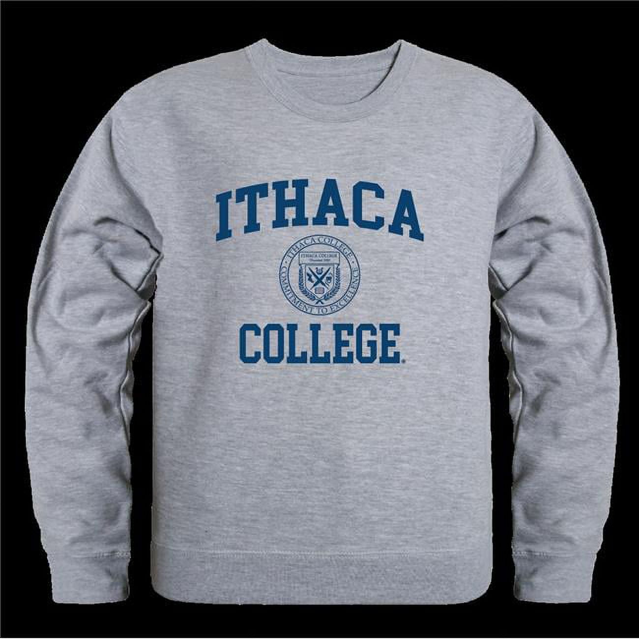 Ithaca College Bombers Seal Crewneck Sweatshirt, Heather Grey - Small - Walmart.com