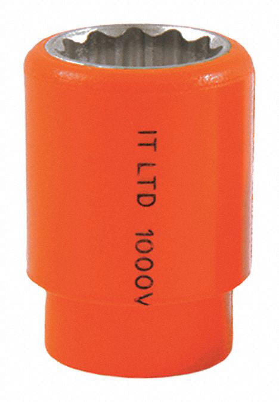 Insulated ITL Socket, Steel, 3/8 in., 01723, Standard, 12-Point, Bolt ...