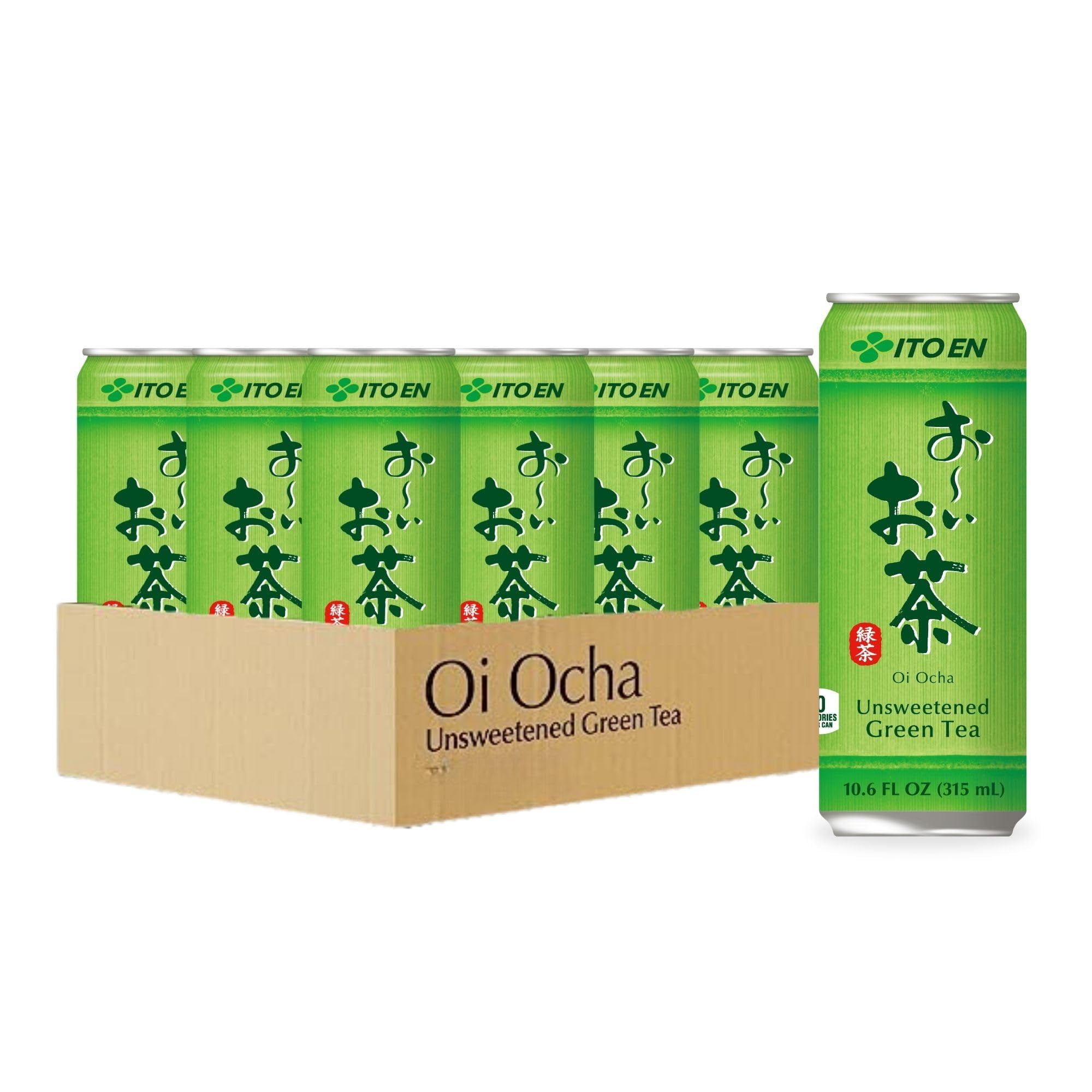 Ito En Oi Ocha Green Tea, AIS1 Unsweetened, 10.6 Ounce (Pack of 12) - Walmart.com