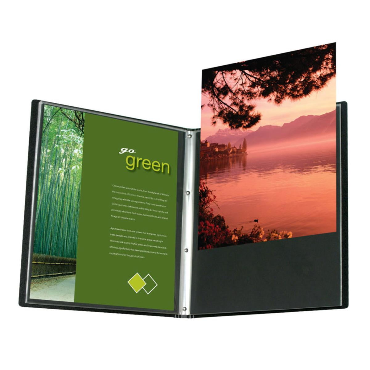 Itoya Art Profolio Advantage, Bound Portfolio with Crystal Clear ...