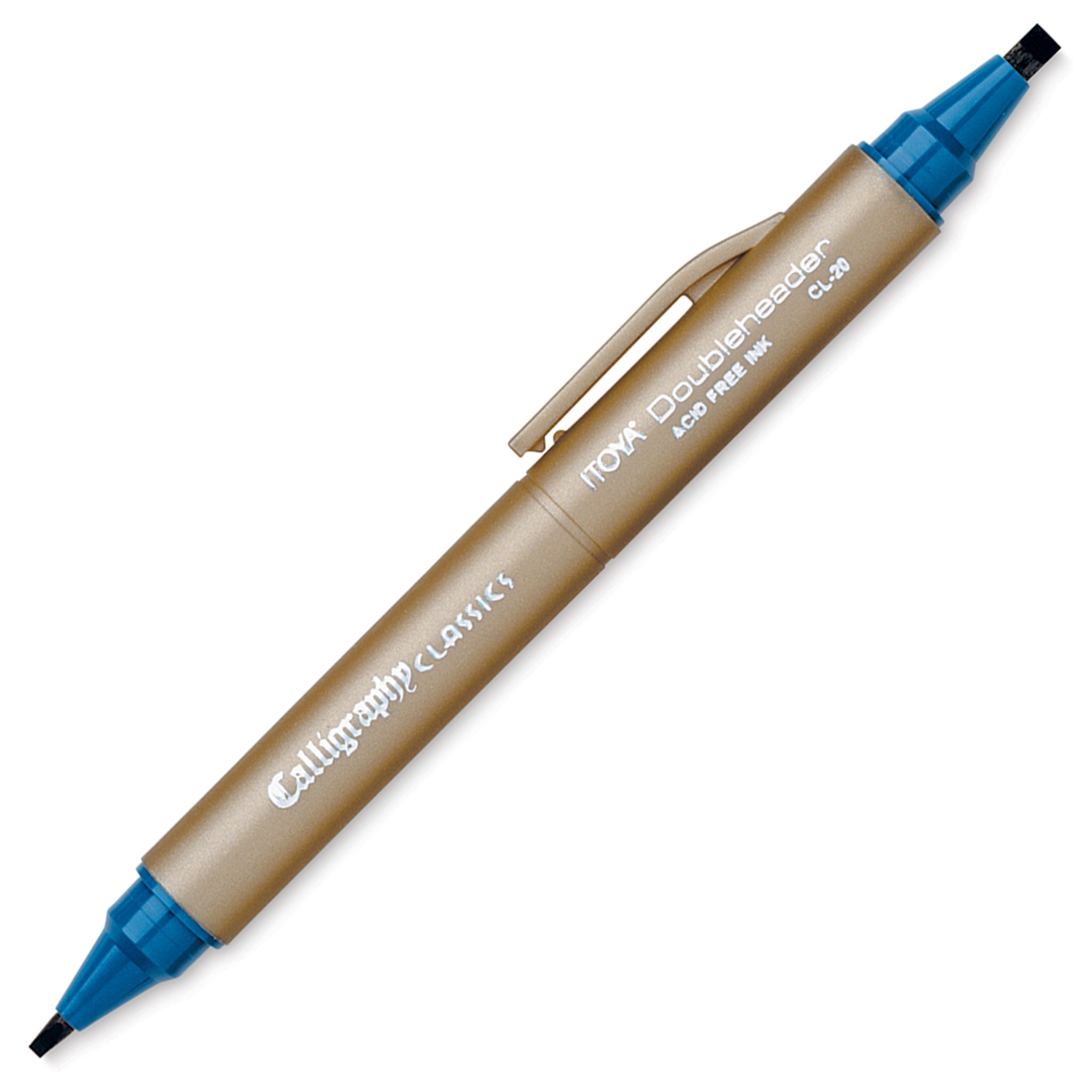 Itoya Doubleheader Calligraphy Marker - Aquamarine - Walmart.com