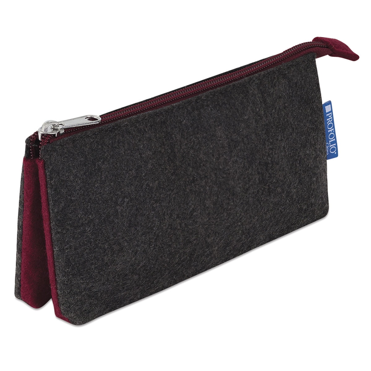 Itoya ProFolio Midtown Pouch, 4" x 7", Charcoal/Maroon - Walmart ...