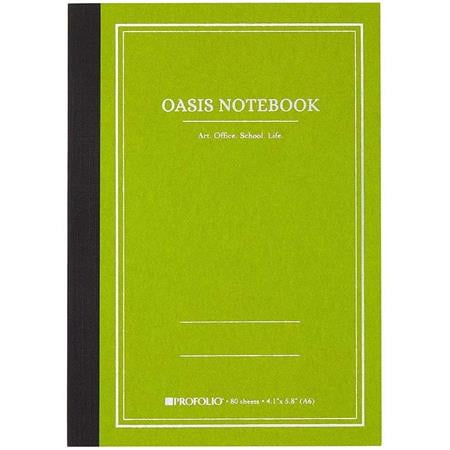 Itoya ProFolio Oasis Notebook, Small, Avocado - Walmart.com