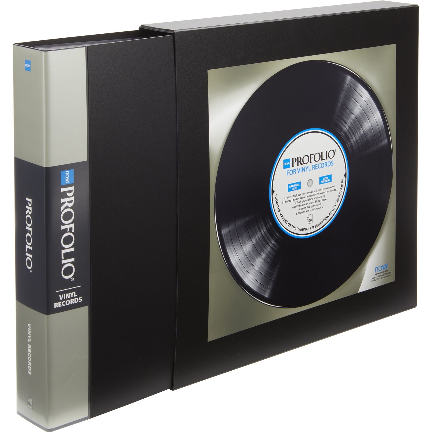 Itoya Art Profolio for Vinyl Records - Walmart.com