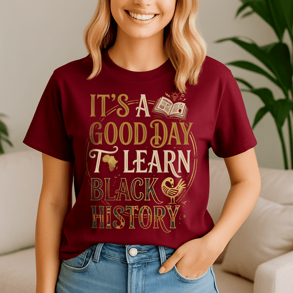 Its A Good Day To Learn Black History, Black History Month Shirt, Black ...