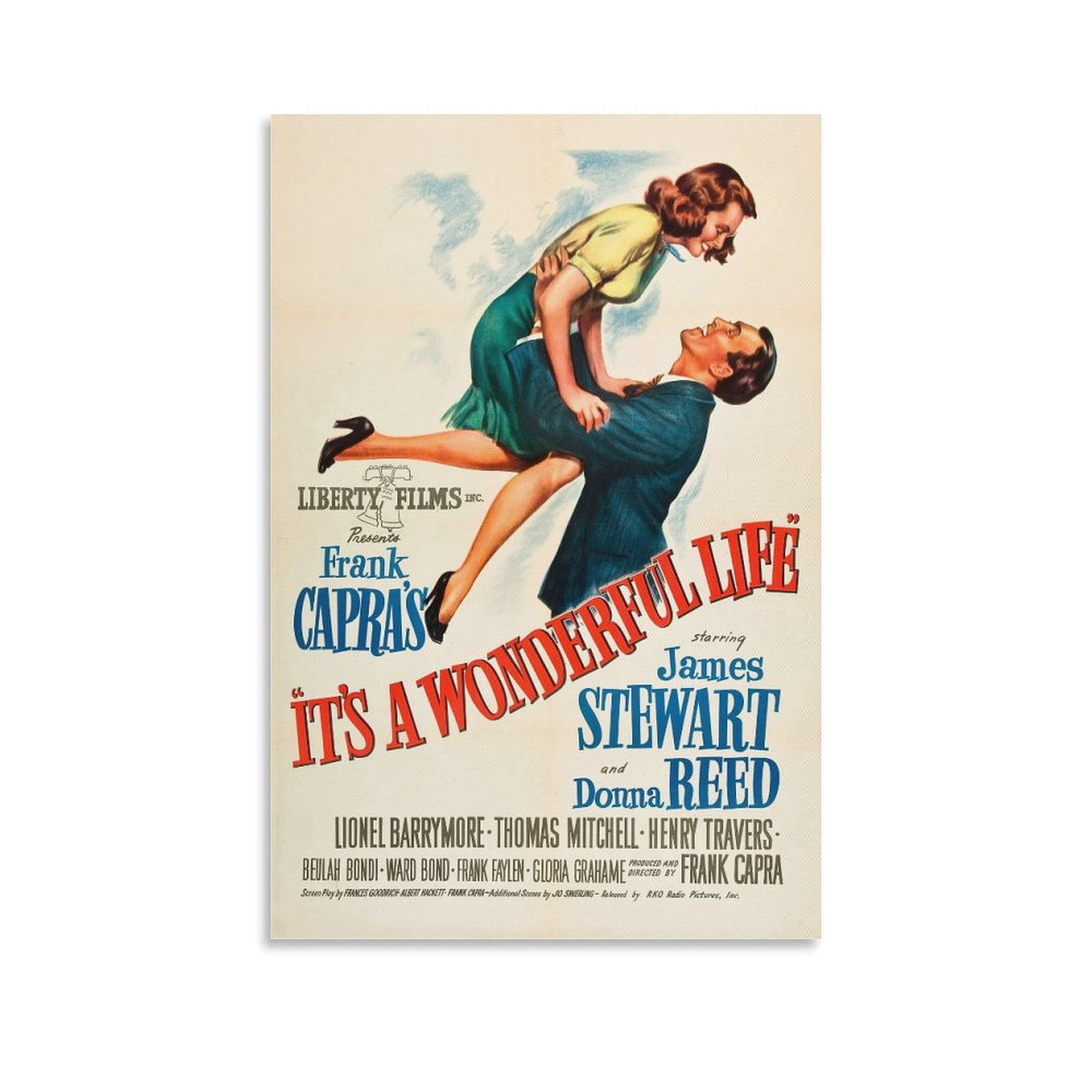 Its A Wonderful Life(3)Movies Poster Picture Print Wall Art Poster ...
