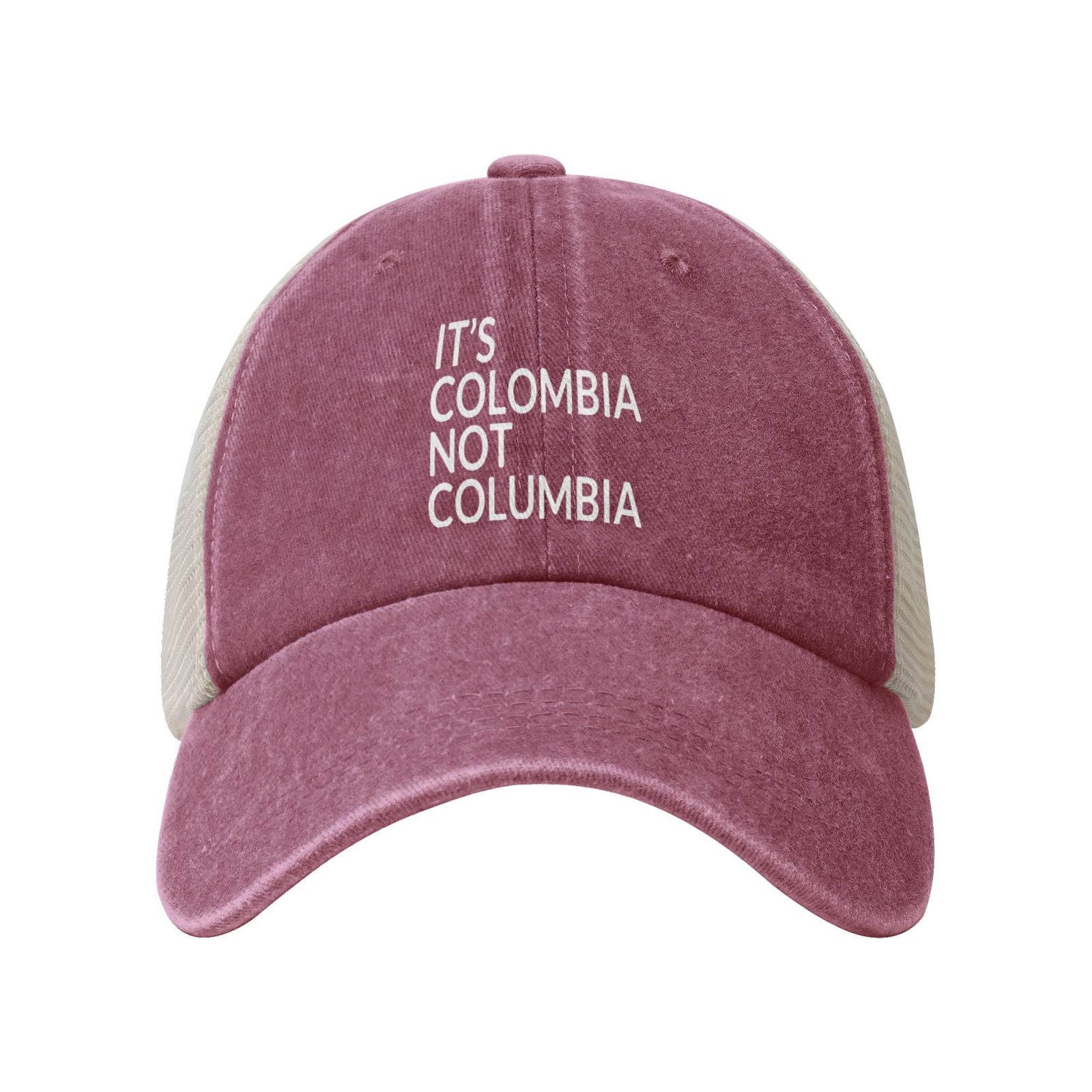 Its Colombia Not Columbia Unisex Cowboy Mesh Baseball Cap Adjustable ...