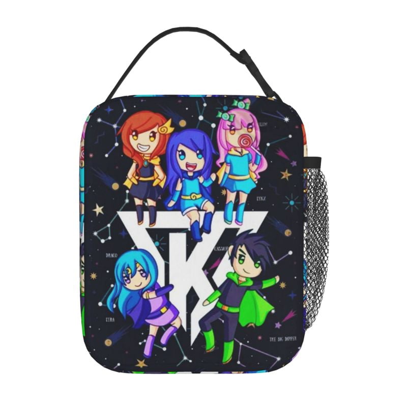 Its Funneh Krew Lunch Box Insulated Meal Bag With Handle Work Picnic Travel Office For Men Women ...