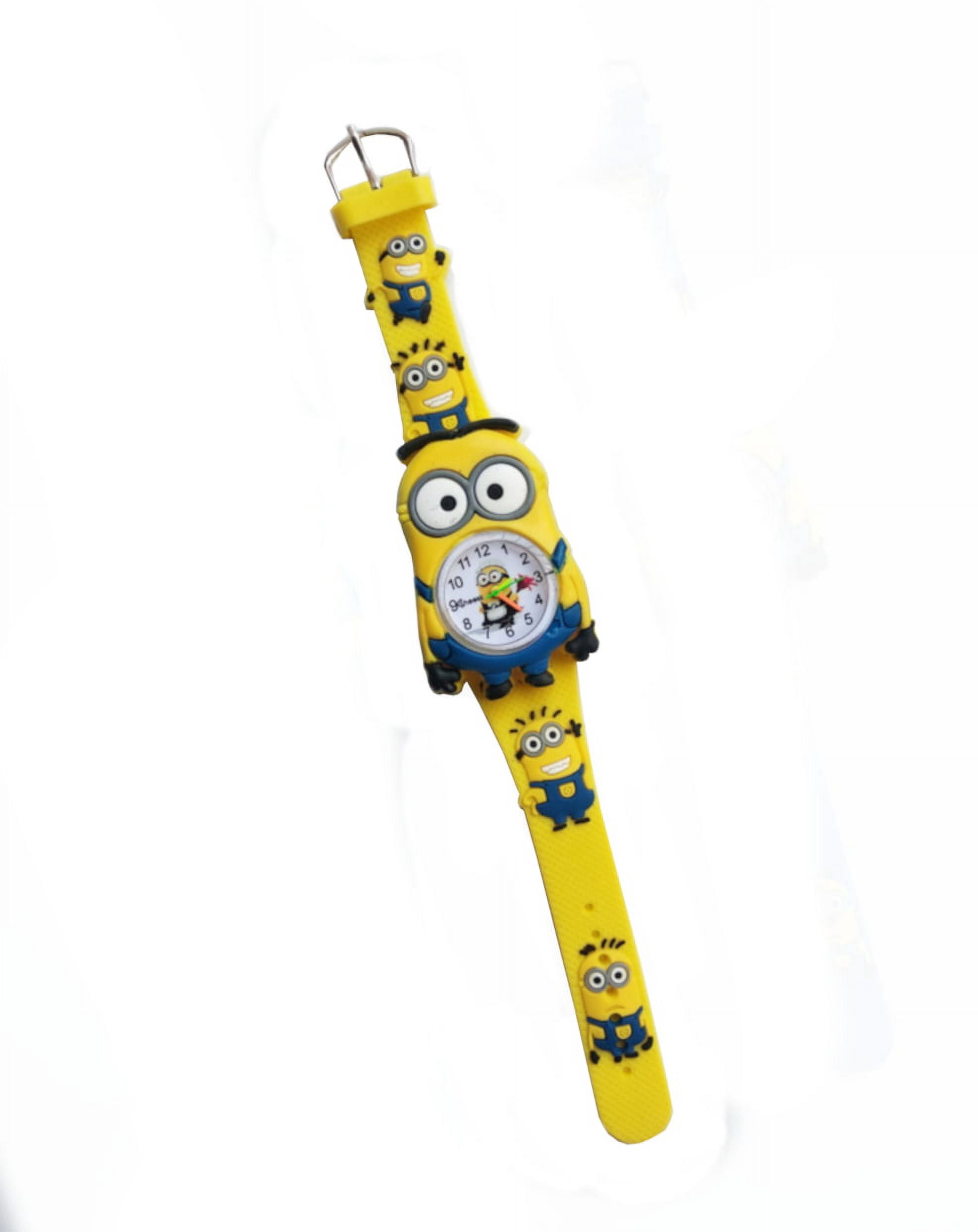Its Minion Time Kids Minion Character Figure School Home Travel Watch ...