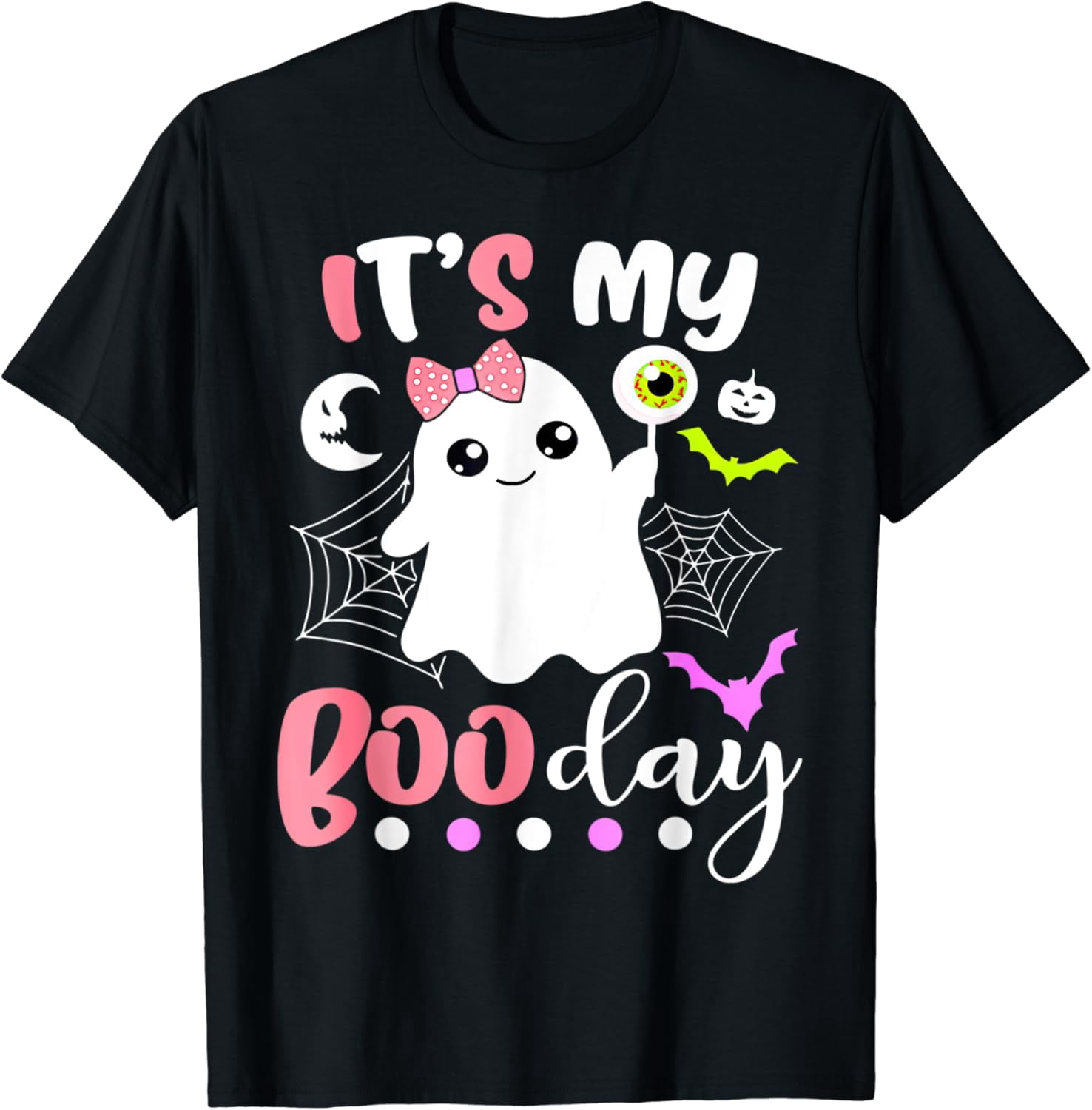 Its My Boo Day Cute Birthday Ghost Pink - Walmart.com