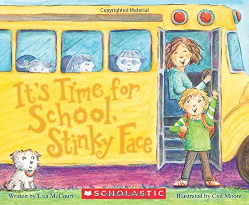 Pre-Owned It's Time for School, Stinky Face (Board Book) (Unknown ...