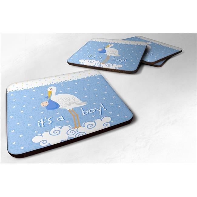 Its a Baby Boy Foam Coasters - Set of 4 - Walmart.com