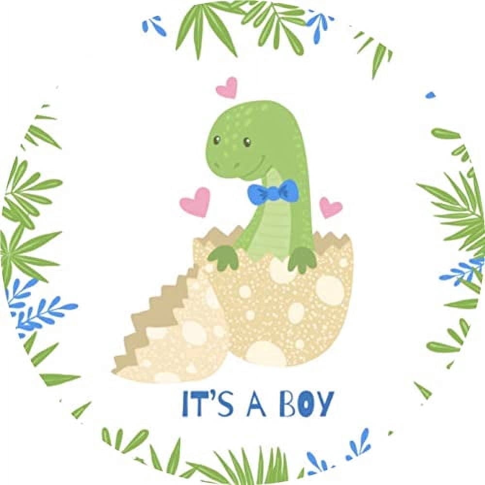Its a Boy Baby Shower Edible Image Icing Cake Topper for Quarter Sheet ...
