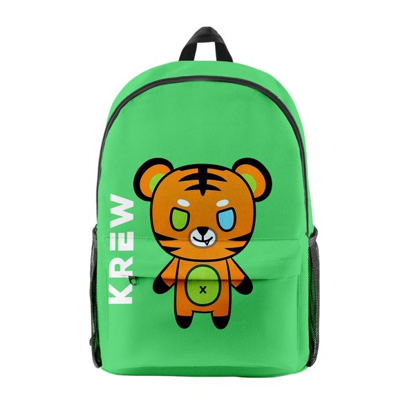 ItsFunneh Krew District Backpack Funny Rucksack Hip-hop Daypack Fashion ...
