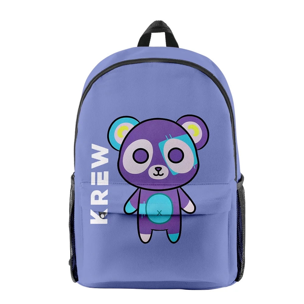 ItsFunneh Krew District Backpack Funny Rucksack Hip-hop Daypack Fashion ...