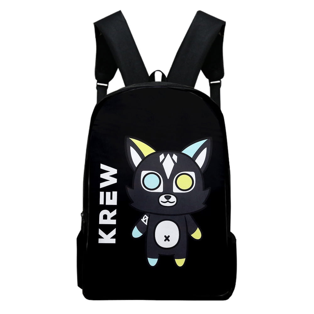 ItsFunneh Krew District Backpack Women Men Shoulders Bag Casual Travel ...