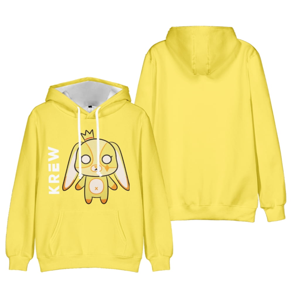 ItsFunneh Krew District Hoodie Unisex 3D Prints Pullover Sweatshirt ...