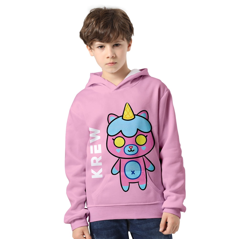 ItsFunneh Krew District Merch Hoodie Man/Woman Hip Hop Hoodies Fans ...