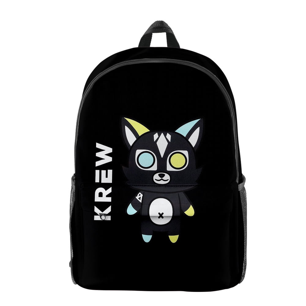 ItsFunneh Krew District Shoulders Backpack Casual Unisex Bag Fashion ...