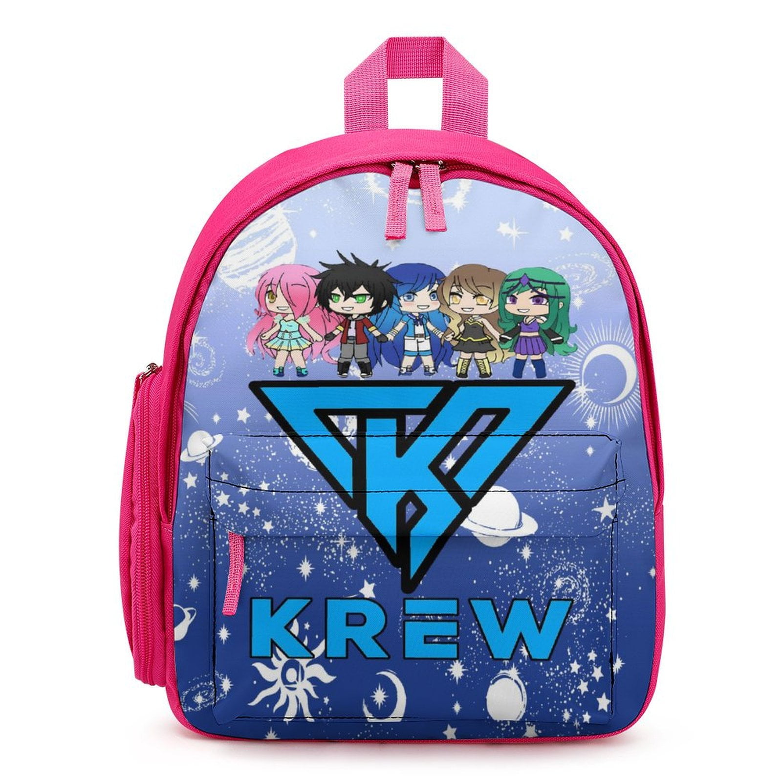ItsFunneh Krew Small Backpack Shoulder Backpack Travel Daypack ...