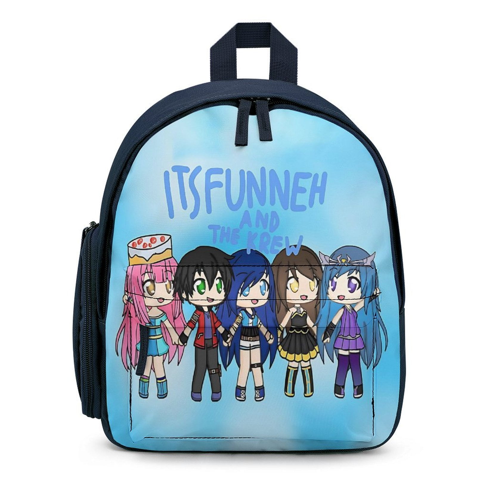 ItsFunneh Krew Small Backpack Shoulder Backpack Travel Daypack ...