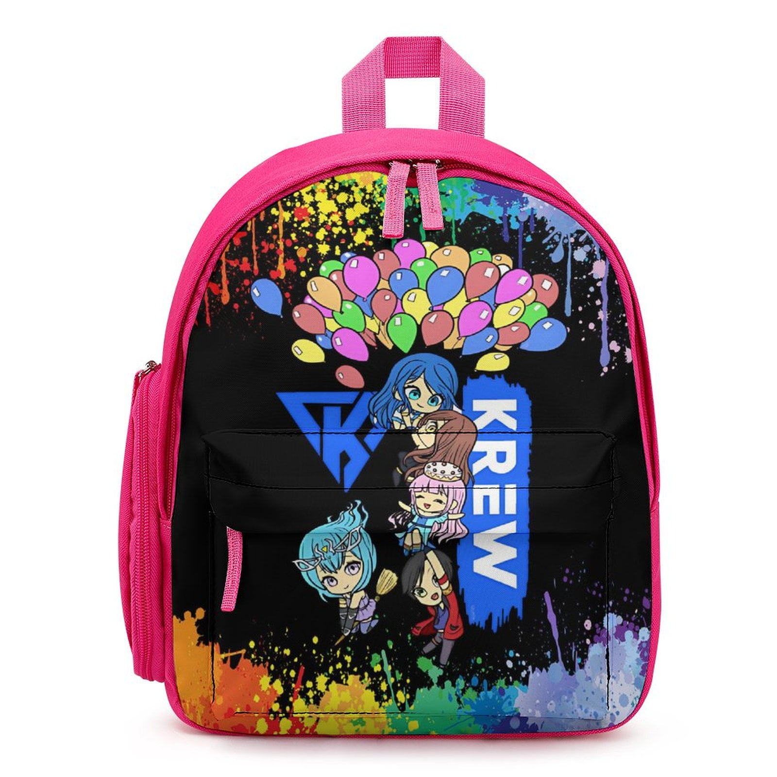 ItsFunneh Krew Small Backpack Shoulder Backpack Travel Daypack ...