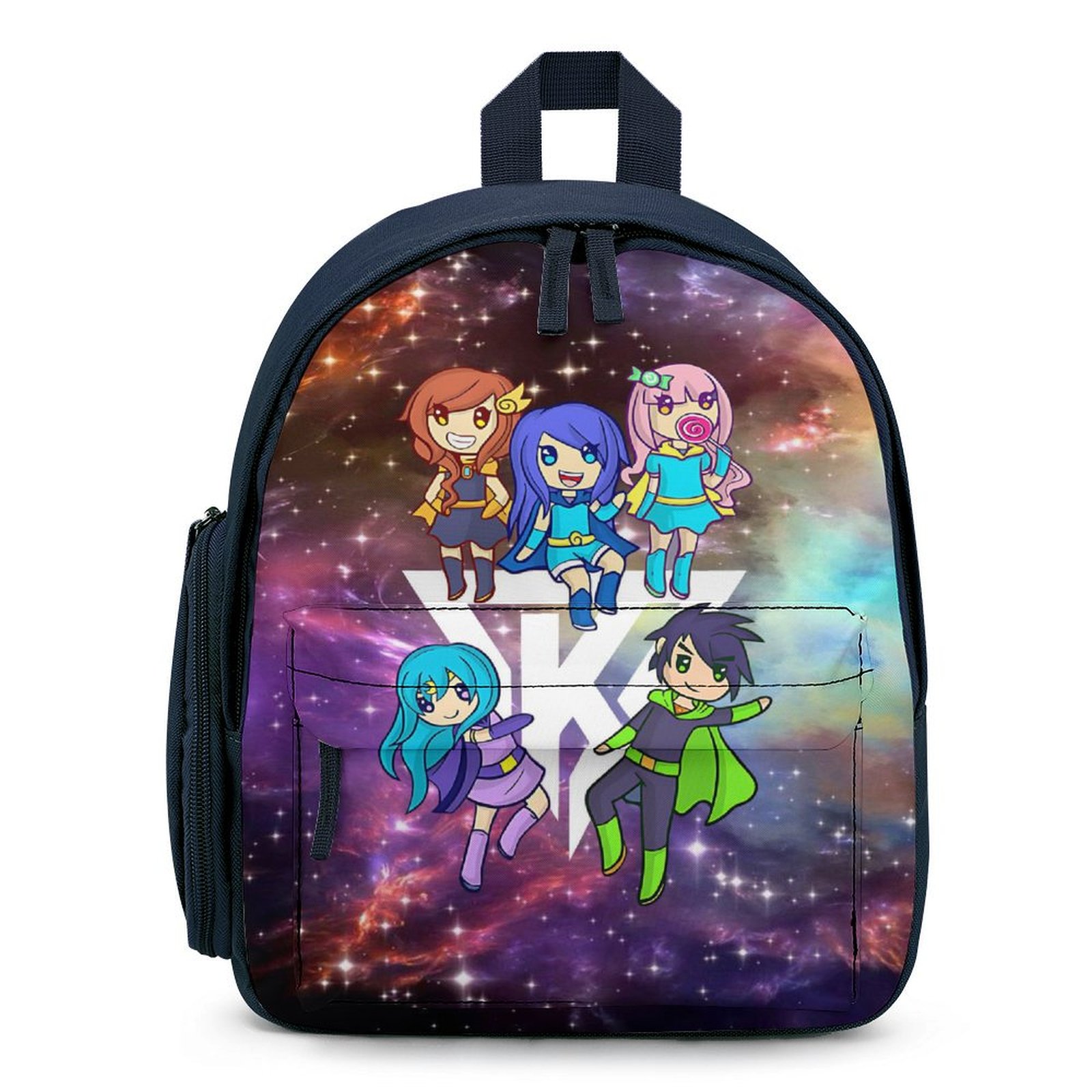 ItsFunneh Krew Small Backpack Shoulder Backpack Travel Daypack ...