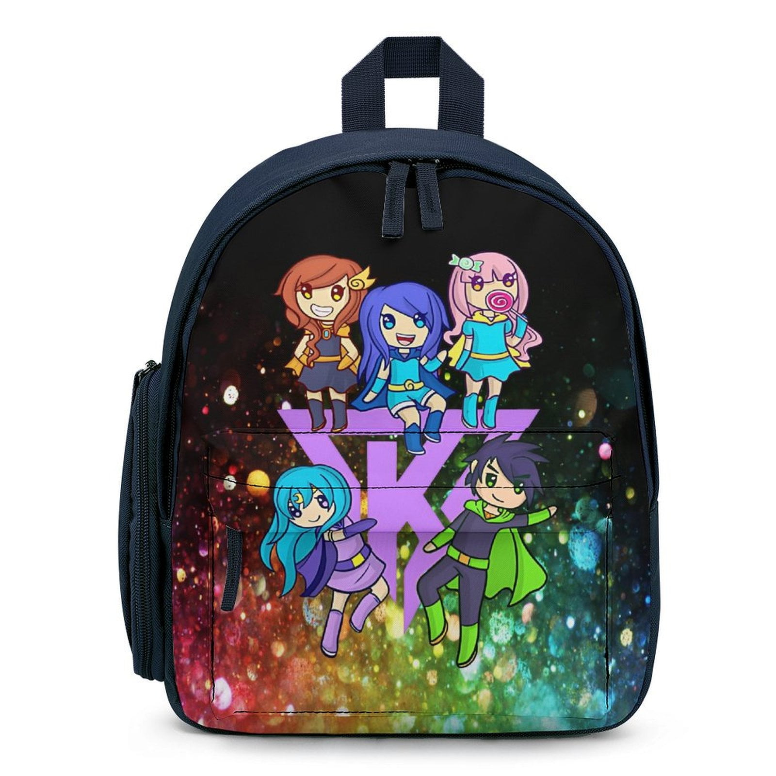 ItsFunneh Krew Small Backpack Shoulder Backpack Travel Daypack ...