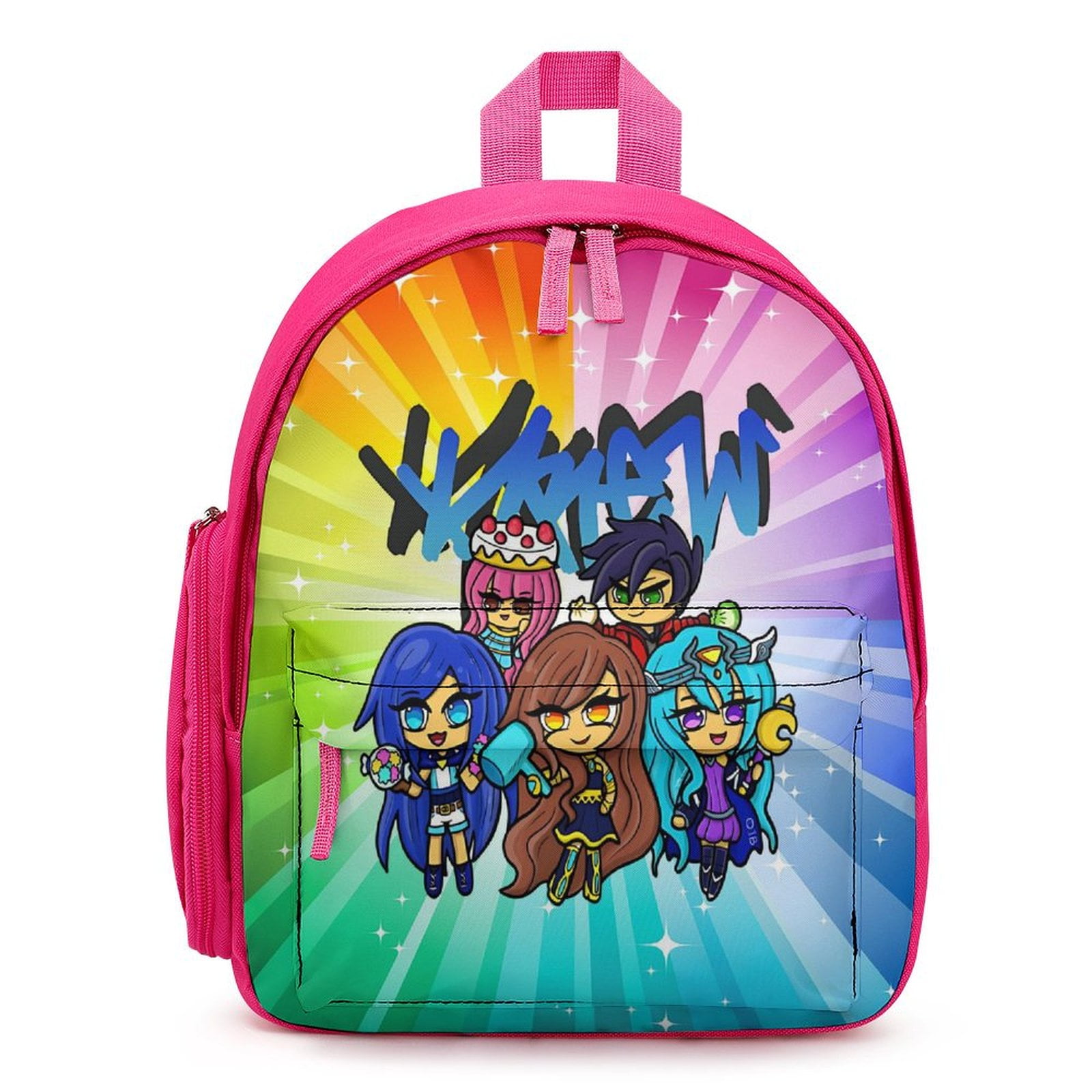 ItsFunneh Krew Small Backpack Shoulder Backpack Travel Daypack ...