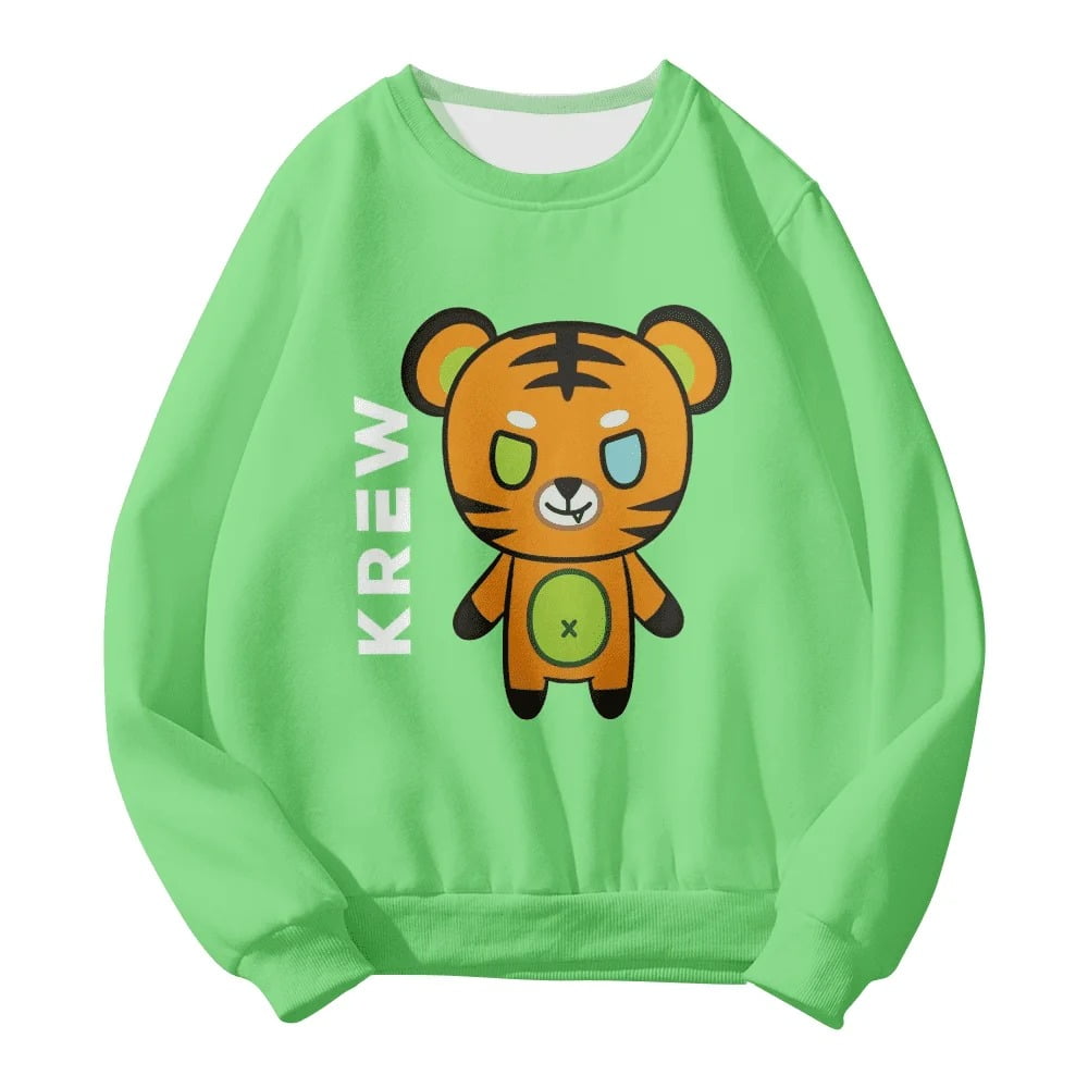 ItsFunneh Merch Krew District Pullover Streetwear Men/Women Harajuku ...