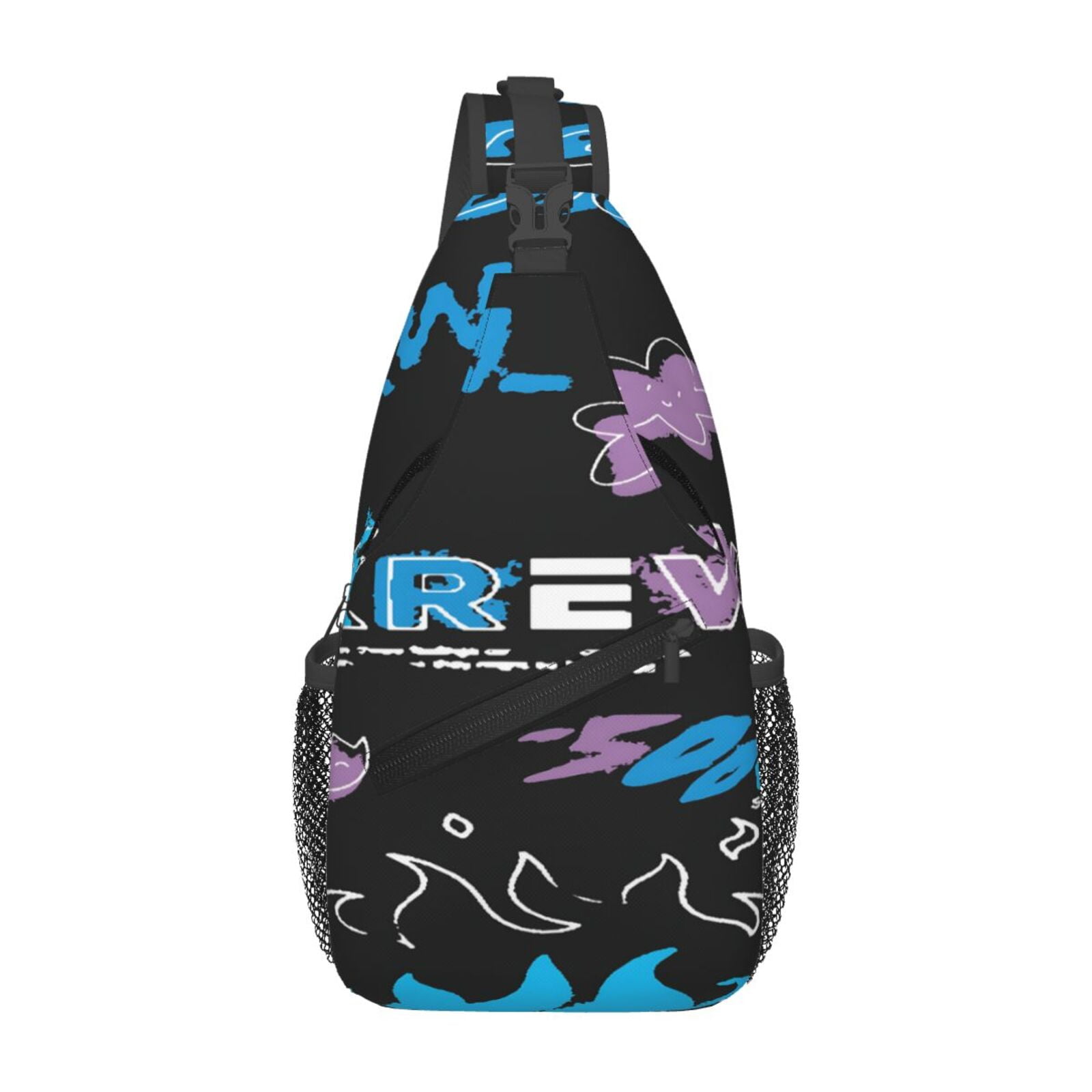 Itsfunneh Krew Sling Backpack Cartoon Crossbody Bag Travel Hiking ...