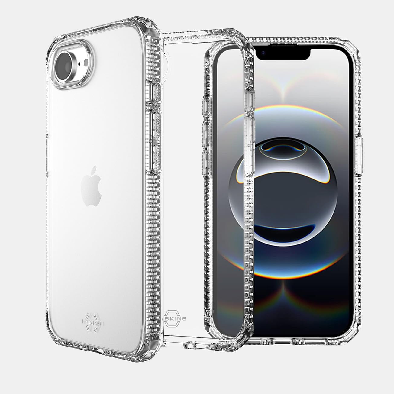Itskins Spectrum R // Clear Protective Phone Case For Iphone 16e, Anti ...