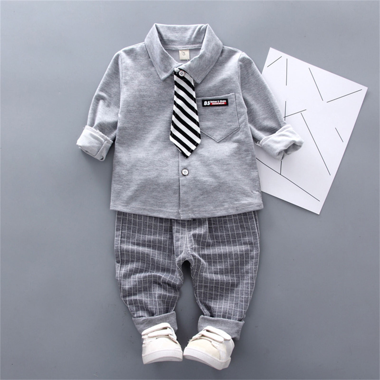 Holiday Deals 2024! Itsun Baby Uniforms for Boys,Toddler Boys' Spring ...
