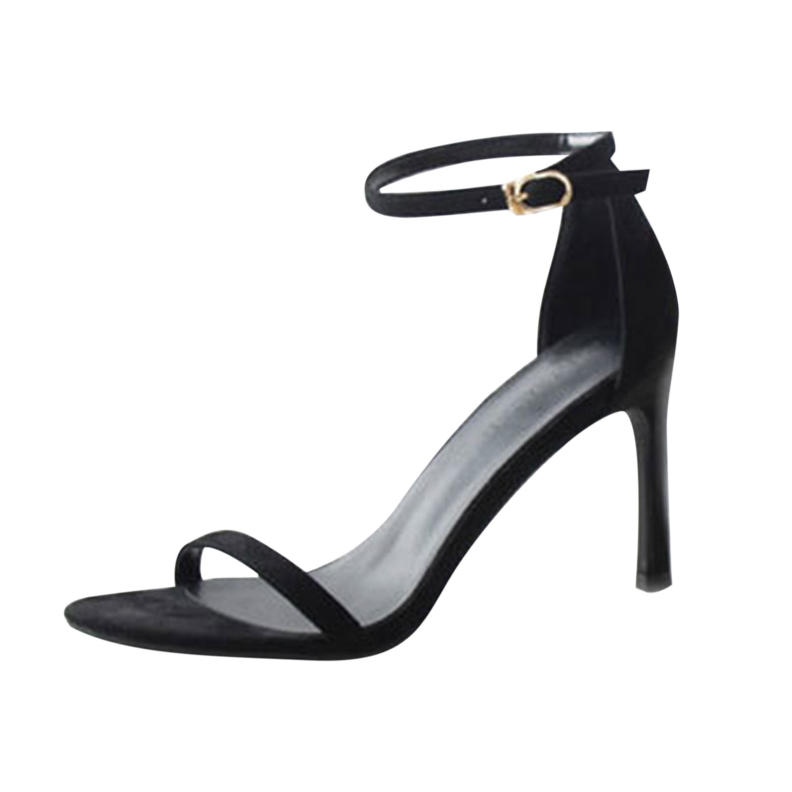 Itsun Heels Sandals Women,Women's Open Toe Ankle Strap Heel Dress ...